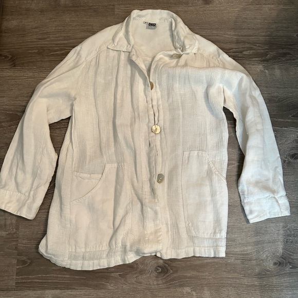 Johnny Was | Tops | Johnny Was Heavy Button Up Shirtjacket | Poshmark